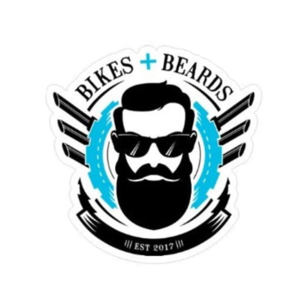 Bikes and Beards Logo Sticker – Bikes and Beards Gear